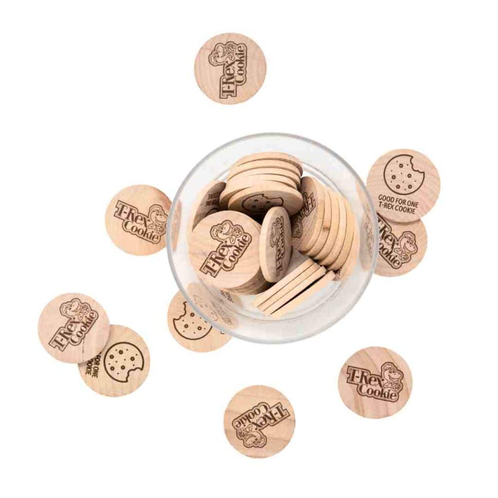 T-Rex Cookie Coins - 10 Pack - In-Store Pickup | T-Rex Cookie