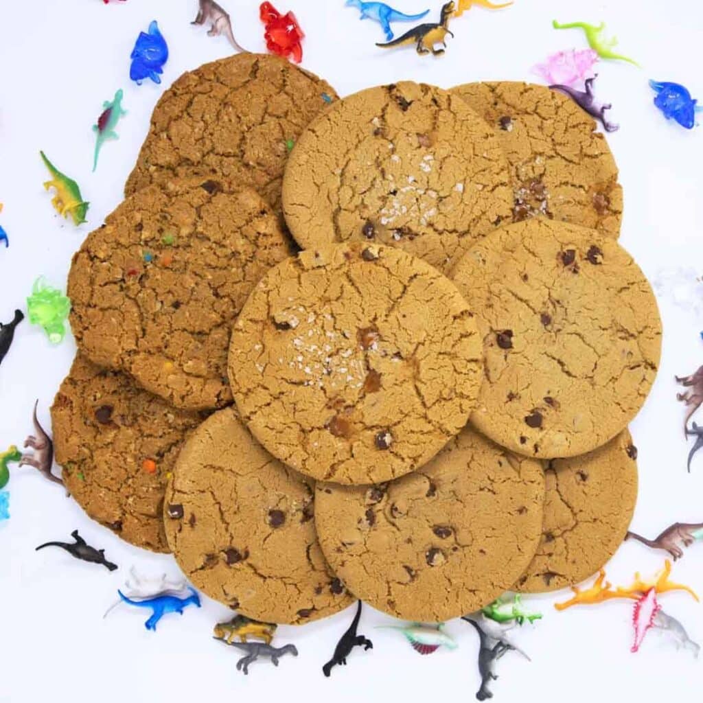 Giant Signature Cookies 10-Pack | T-Rex Cookie